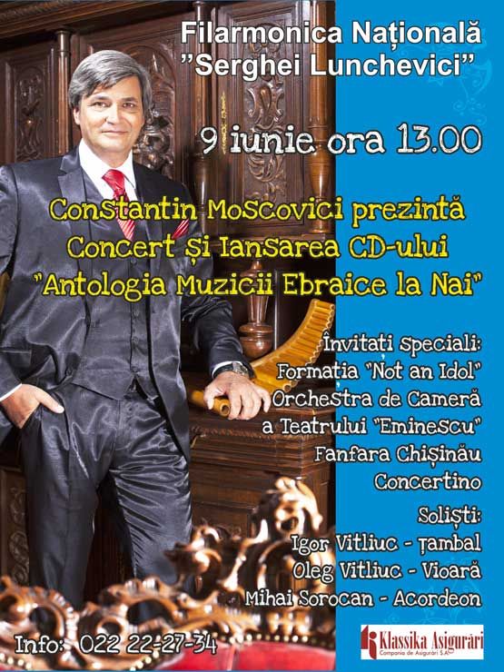 Constantin Moscovici - Concerts - Chisinau