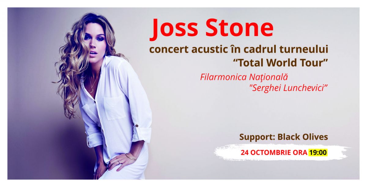 JOSS STONE "Total World Tour" - Концерты - Fest.md
