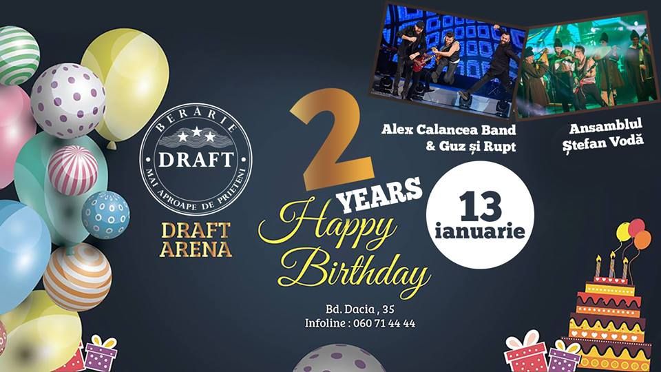 2 Years-DRAFT ARENA. Happy Birthday Party! - Party - Chisinau